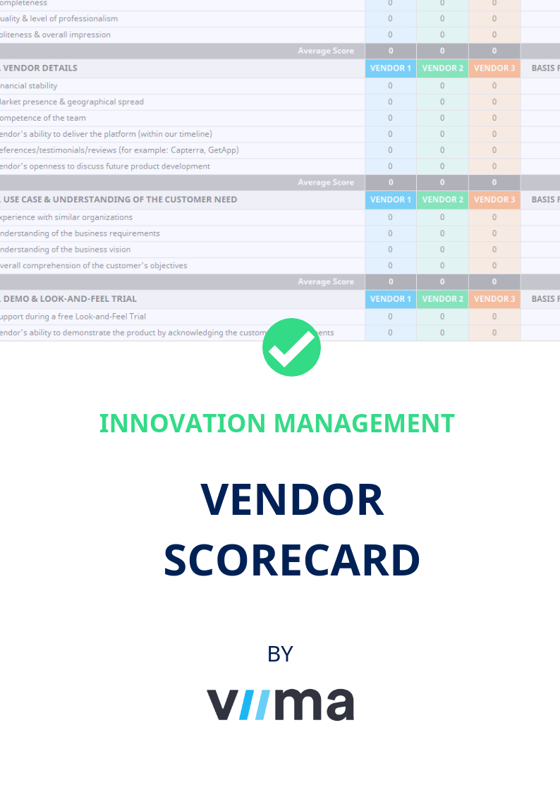 Get the Innovation Management Software Scorecard