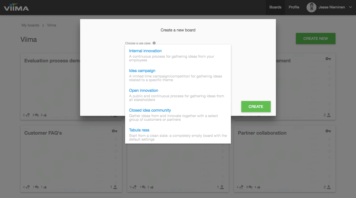 Viima Product Tour - The Place Where People & Ideas Meet