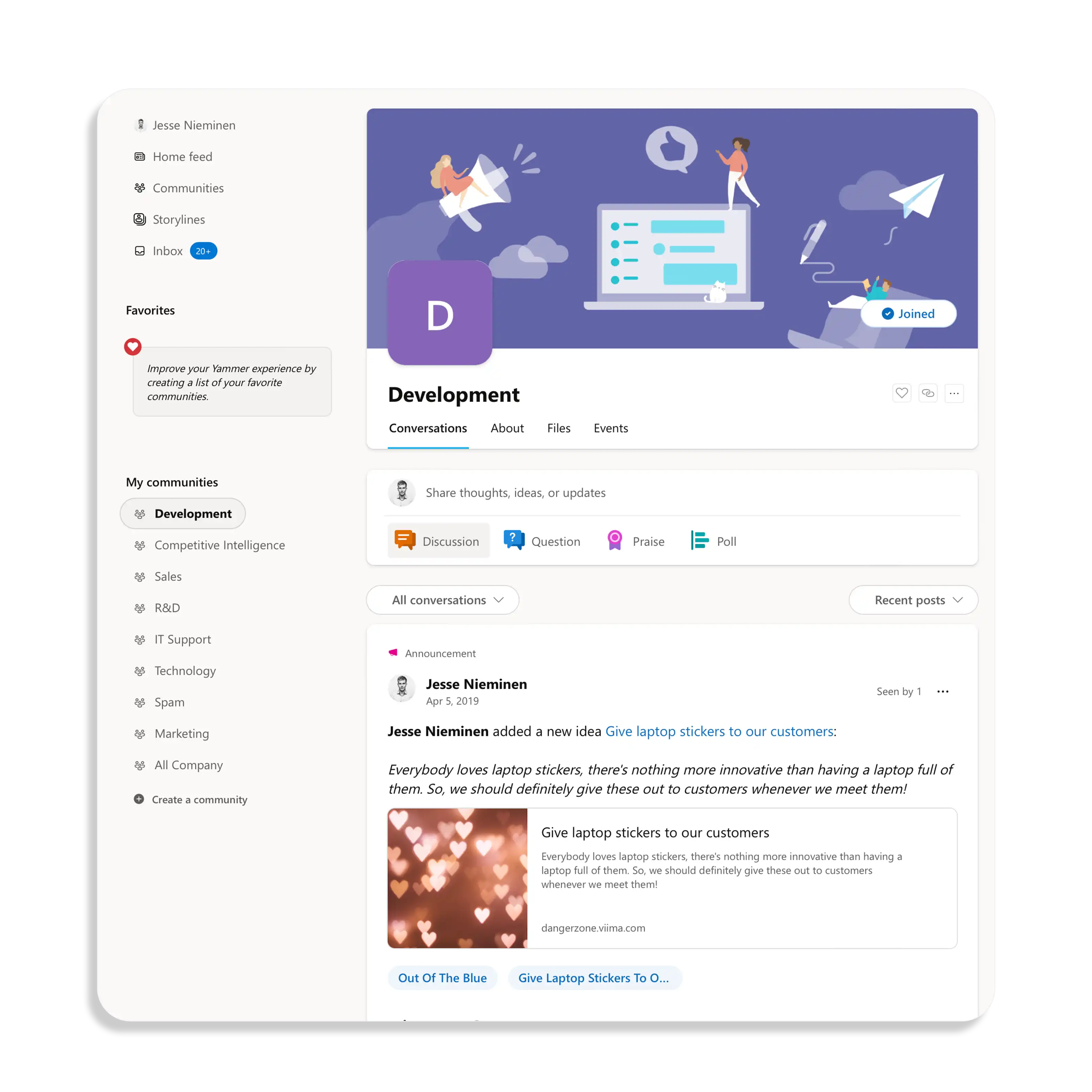 SharePoint Idea Management - Integrate Viima with Microsoft SharePoint