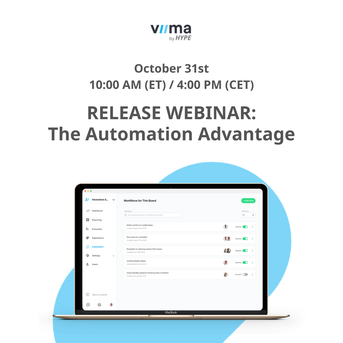Release Webinar: The Automation Advantage